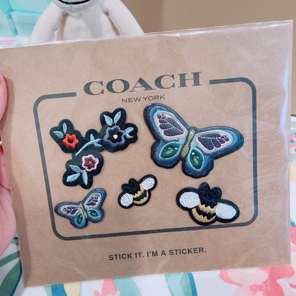Coach | Accessories | Coach Limited Edition Leather Sticker Patch ...